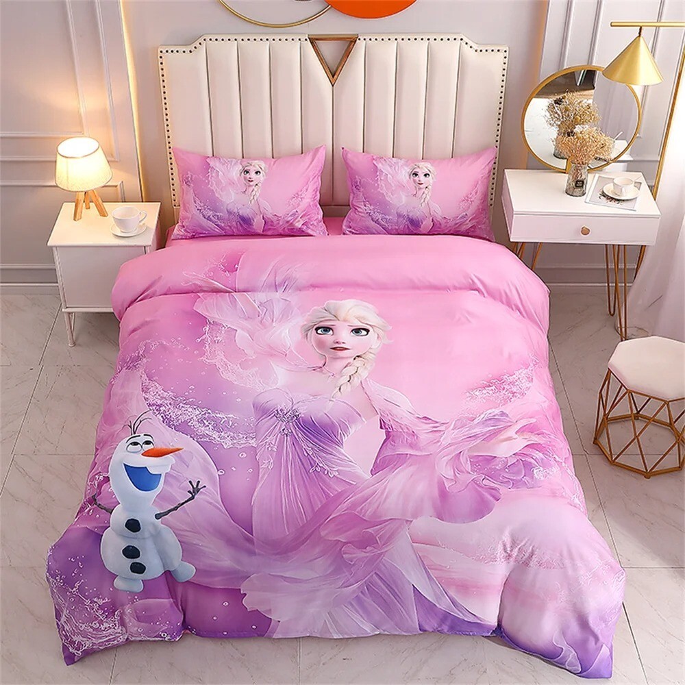 Elsa Disney Frozen Comforter Licensed Single Duvet Cover Set Disney
