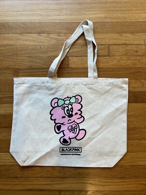 Blackpink X Verdy Born Pink Amex Tote Bag From LA Pop Up Limited ...