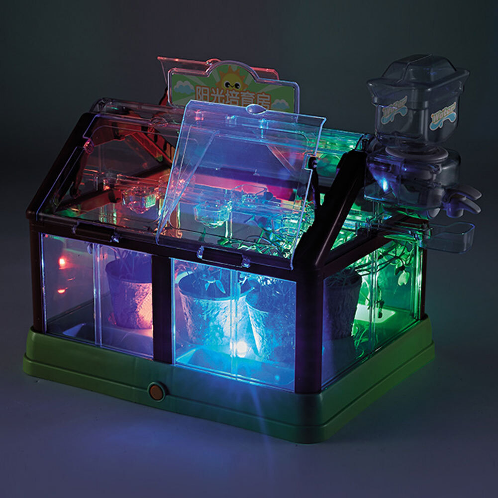 Educational Grow Plants House Creative Interactive for Kids (Green with ...