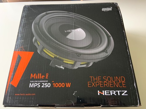 NEW Hertz Mille Pro S4 MPS 250mm 1000W 4 Ohm Shallow Mount 10 ...