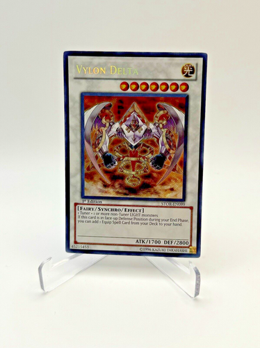 Vylon Delta Yu-Gi-Oh! TCG NM STOR-EN099 First Edition | eBay