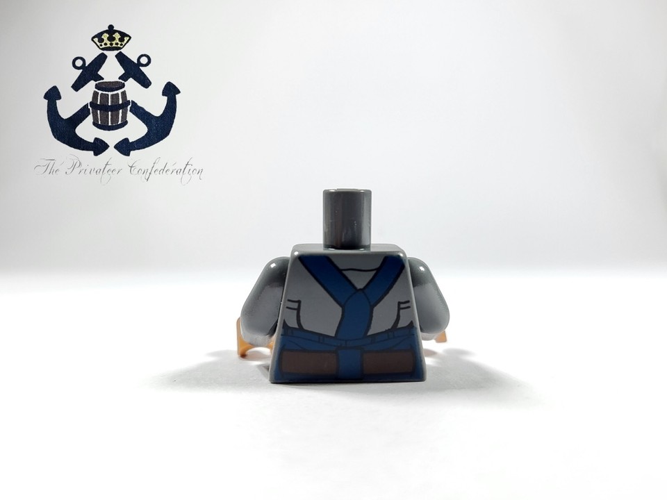 LEGO Star Wars Minifigure Gray Torso Blue Overalls 973pb2245c01 For ...