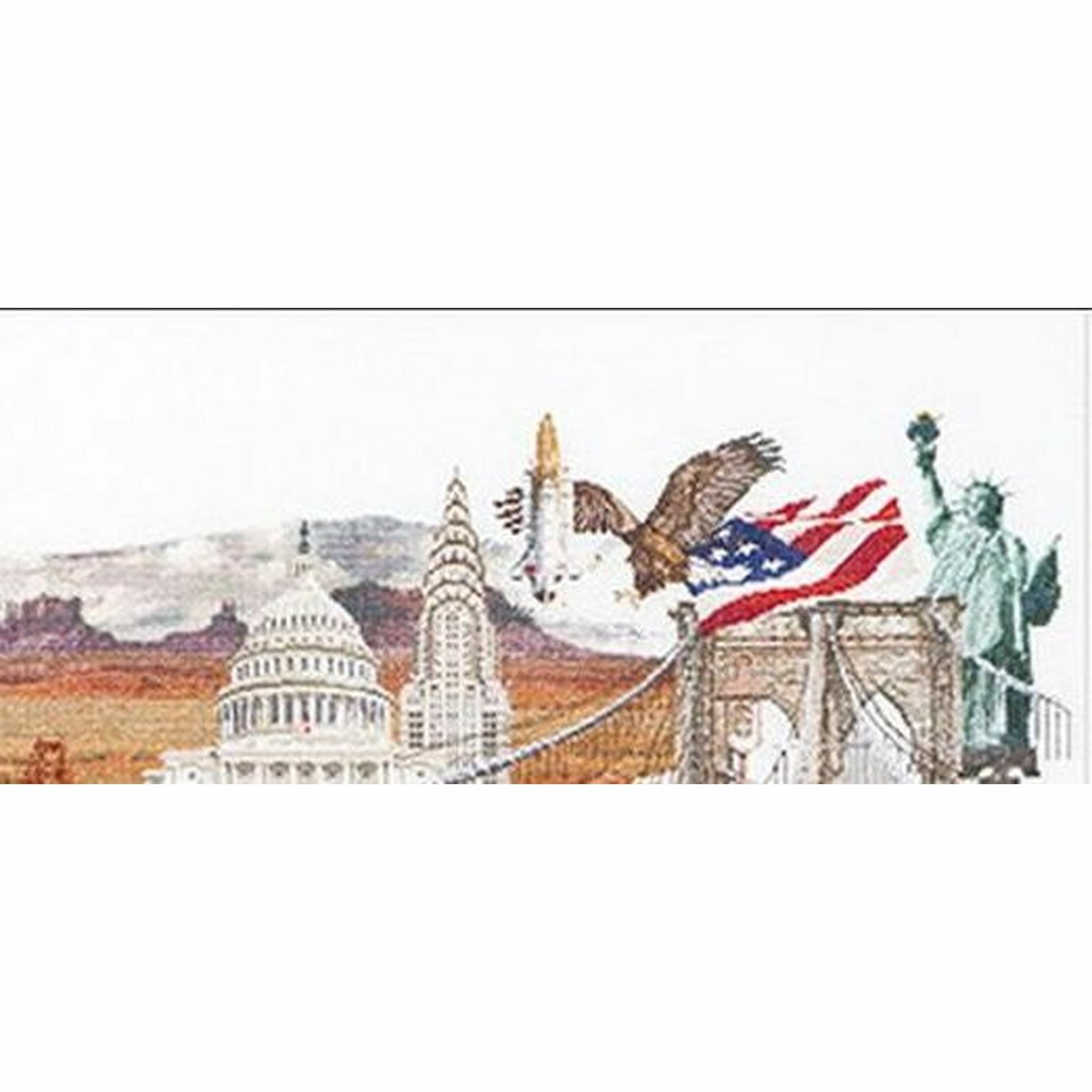 Cross-stitch kit America 544 Thea Gouverneur Linen 36ct | eBay