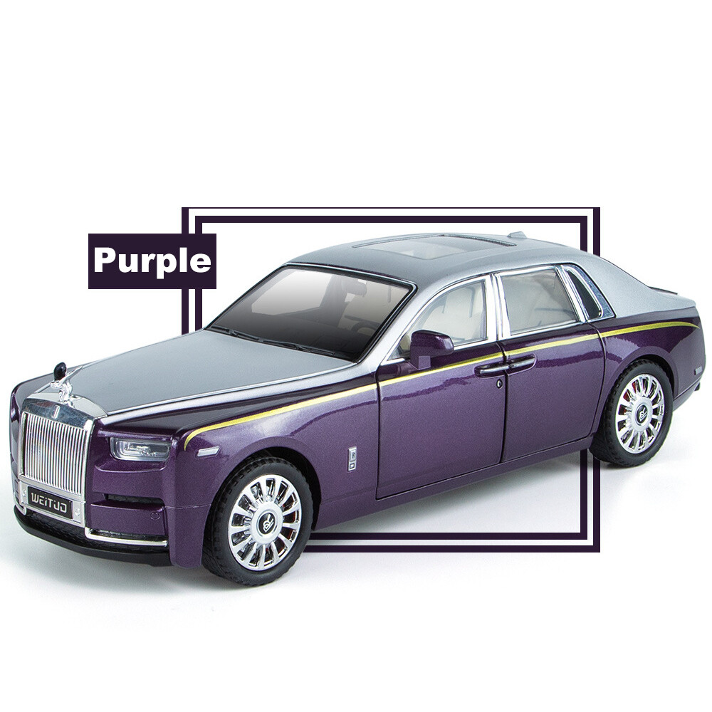 1/18 Rolls-Royce Phantom Alloy Die-cast Vehicle Model Car Toy ...