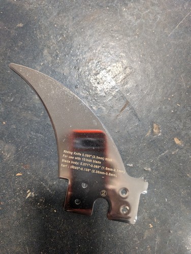 Sawstop riving Knife | eBay