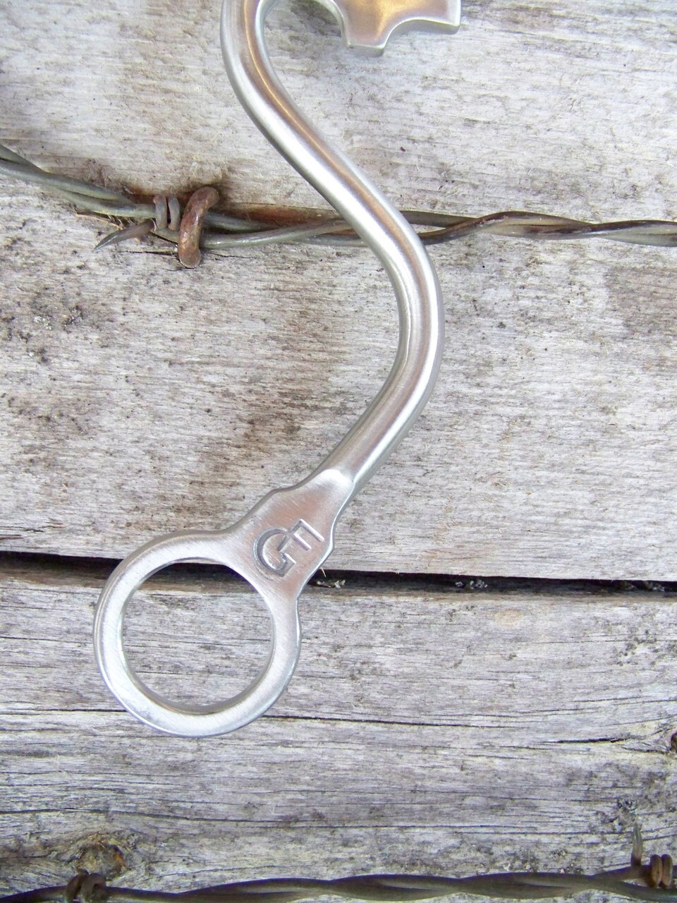 FG Collection by Metalab Stainless Steel Brushed Spoon Bit With Top ...