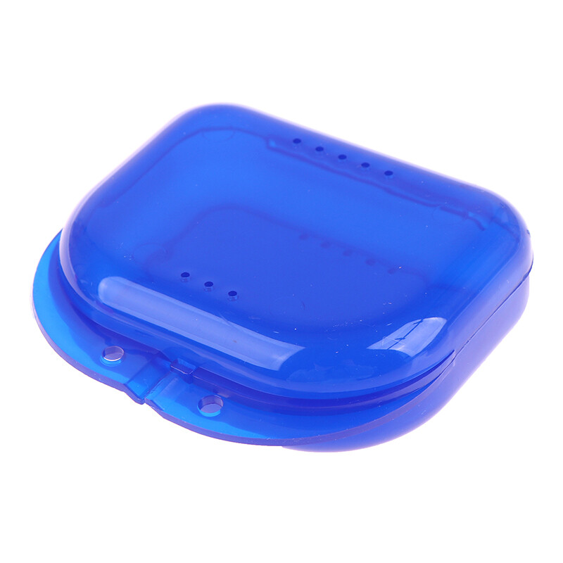 Orthodontic Retainer Box Teeth Mouth Denture Dental Case Guard Storage ...