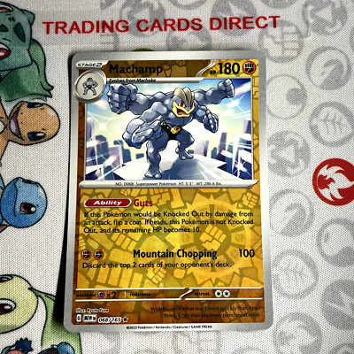 Machamp 068/165 Reverse Holo Scarlet & Violet 151 Pokemon Card | eBay