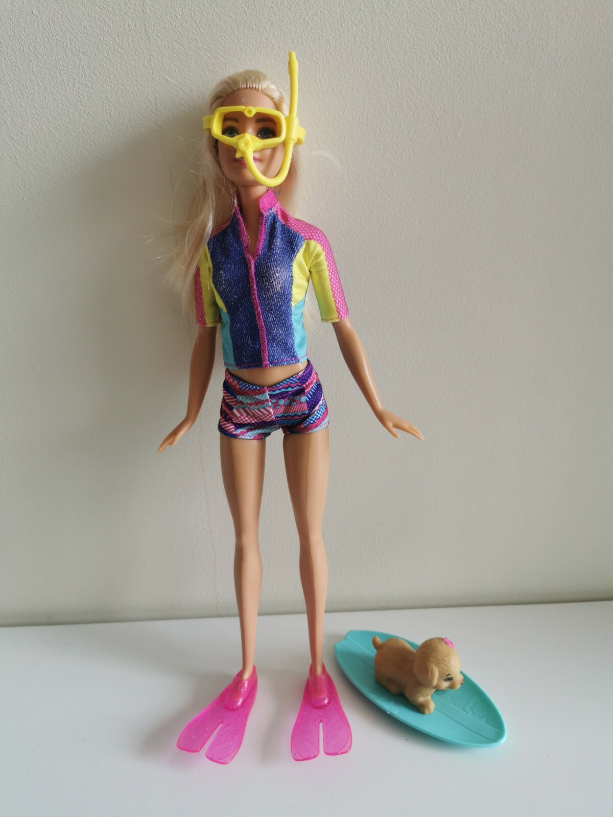 Barbie FBD63 Dolphin Magic Snorkel Fun Friends Doll for sale online | eBay