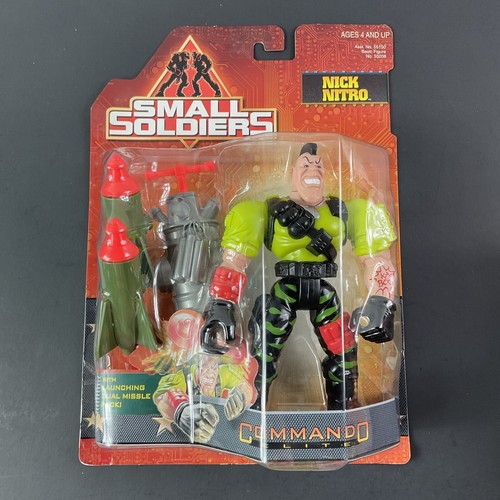 Small Soldiers Commando Elite Nick Nitro Action Figure - 1998 - MINT ...