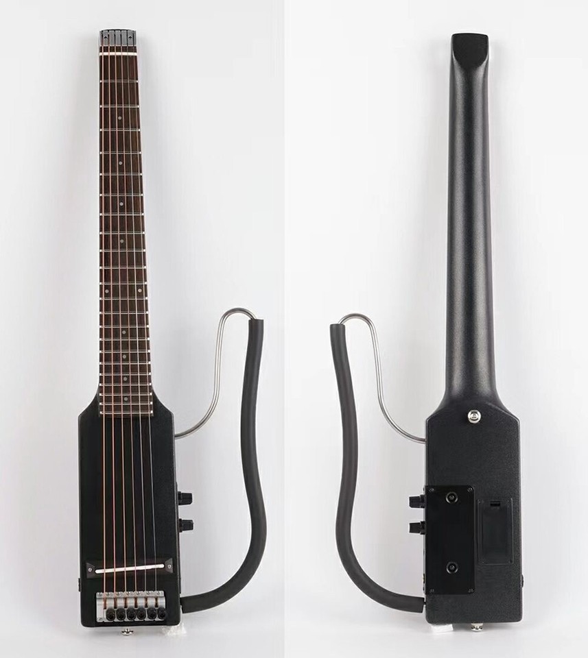 Ultra Short Scale Length electric acoustic travel guitar headless ...