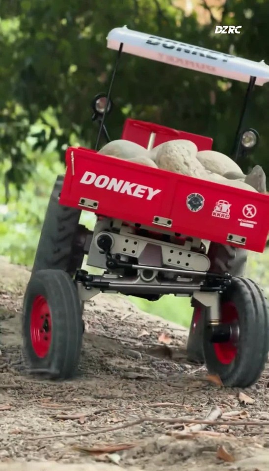 1/10 RC Farm Tractor Car T16 4×2 Transport Vehicle Motor 2Speed Gearbox ...