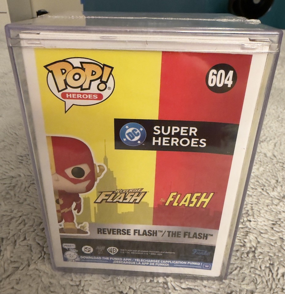 IN HAND Funko Pop! Vinyl DC Heroes Reverse Flash/Flash Split #604 LE 3500 | eBay