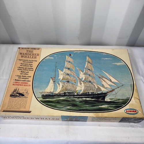 Aurora “The Wanderer” Whaler Model Kit 440-595 | eBay Australia