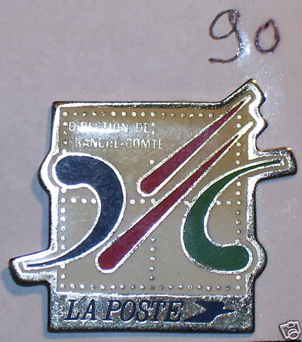 N°90 Pin'S Poste Ptt Posten Direktion Poste Franche-Comté | eBay.de