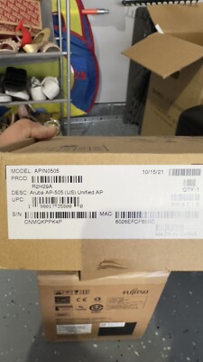Aruba Networks Ap-505 Wireless Access Point - White (R2H29A) | eBay
