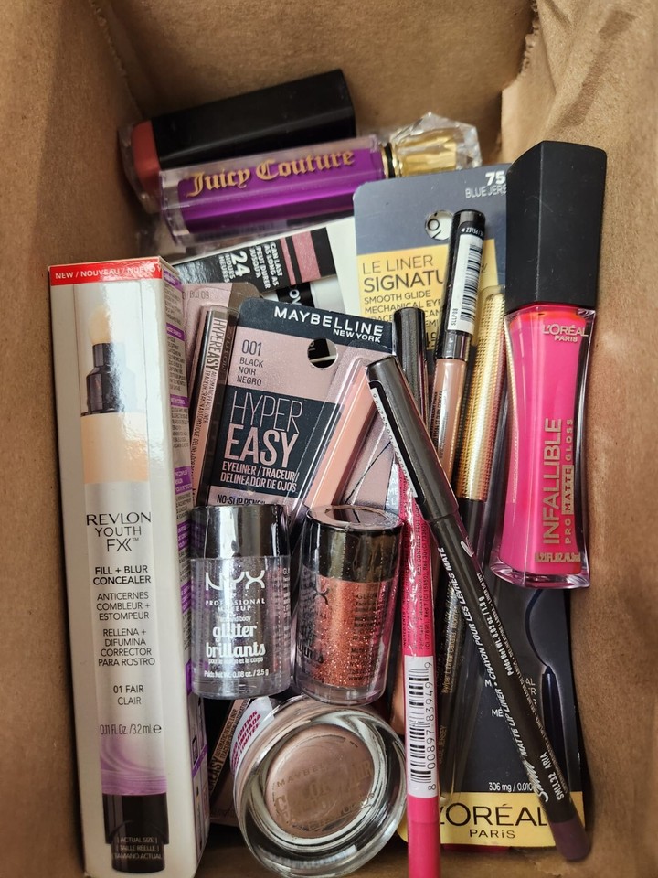 50 pcs Bulk Wholesale Cosmetics Makeup Lot Loreal,Revlon,NYX,Maybelline ...
