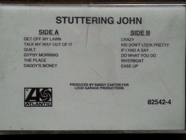 STUTTERING JOHN rare 1994 promo cassette LP, HOWARD STERN, JAY LENO | eBay