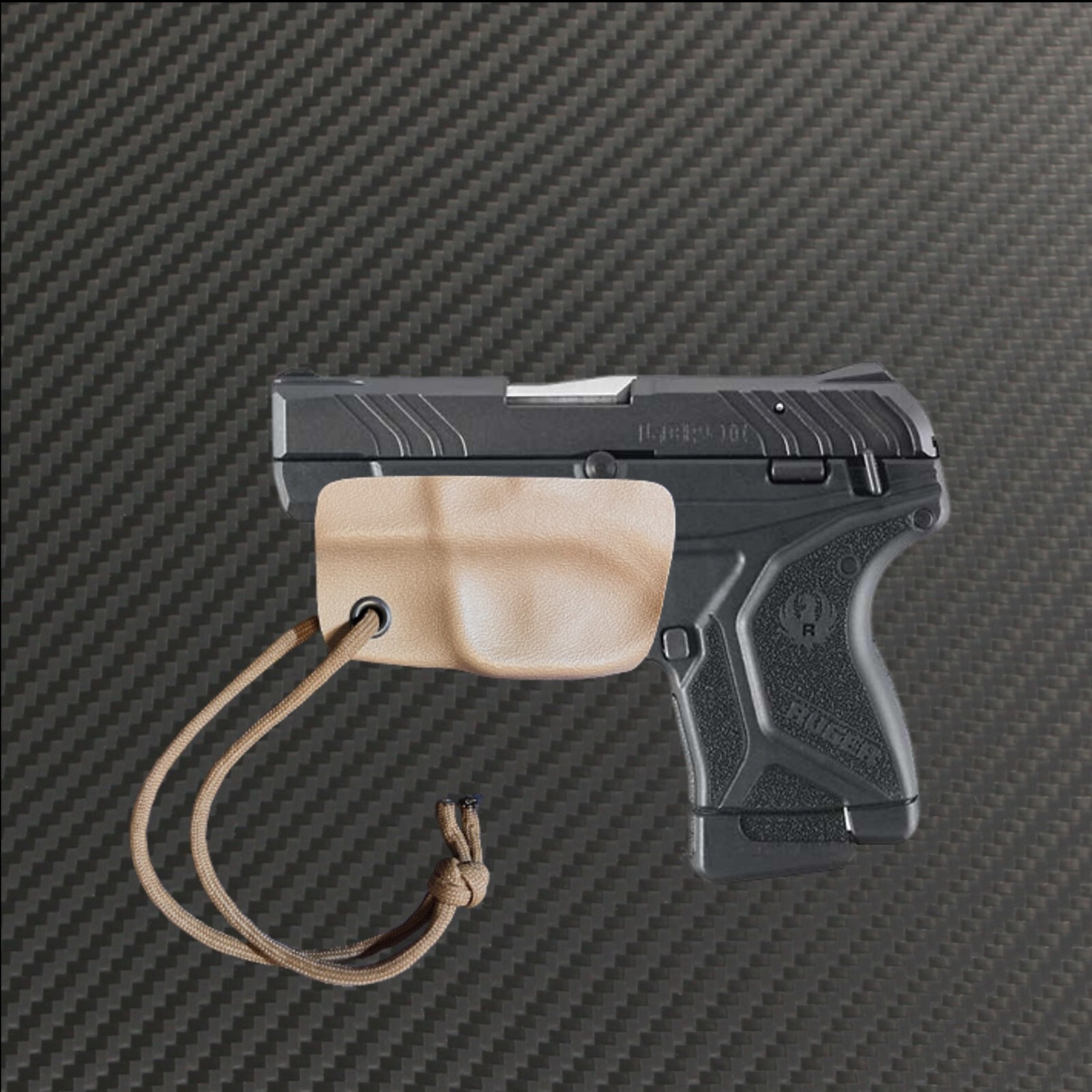 Ruger LCP II .22lr Kydex Trigger Guard w/ Type III 550 Paracord (Choose ...