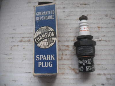 Champion C7 Vintage Spark Plug . Vintage Tractor ETC New old stock | eBay