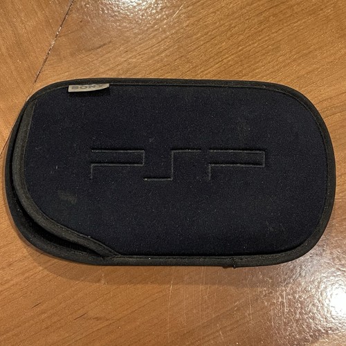 Genuine OEM Sony PSP PlayStation Portable Black Soft Padded Case ...