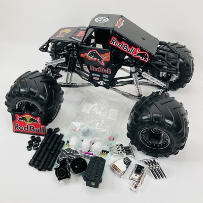 AXIAL SMT10 MONSTER TRUCK Red Bull Buggy Not-Finished ALL NEW BUILD AS ...