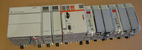 Lot Allen Bradley Rack - 1768-L45S/B 1769-PA3 A 1768-ENBT/A 1769-SDN B ...