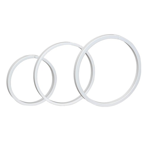 King Innovation 45055 Leak-B-Gone PVC Ring, 3 Count (Pack of 1), White ...