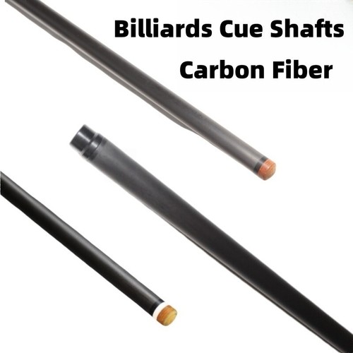Billiards Cue Shafts 100%Carbon Fiber Black Technology Pool Cue Shaft ...