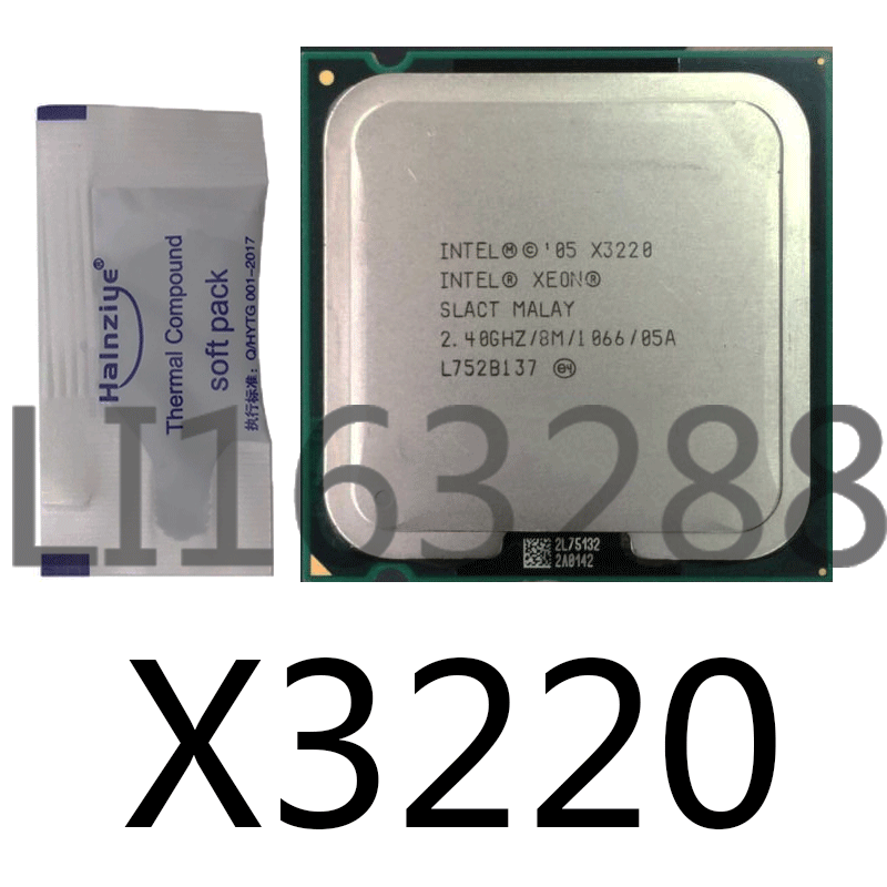 Intel XEON X3220 QUAD 2.40GHZ/8M/1066 LGA775 CPU PROCESSOR | eBay