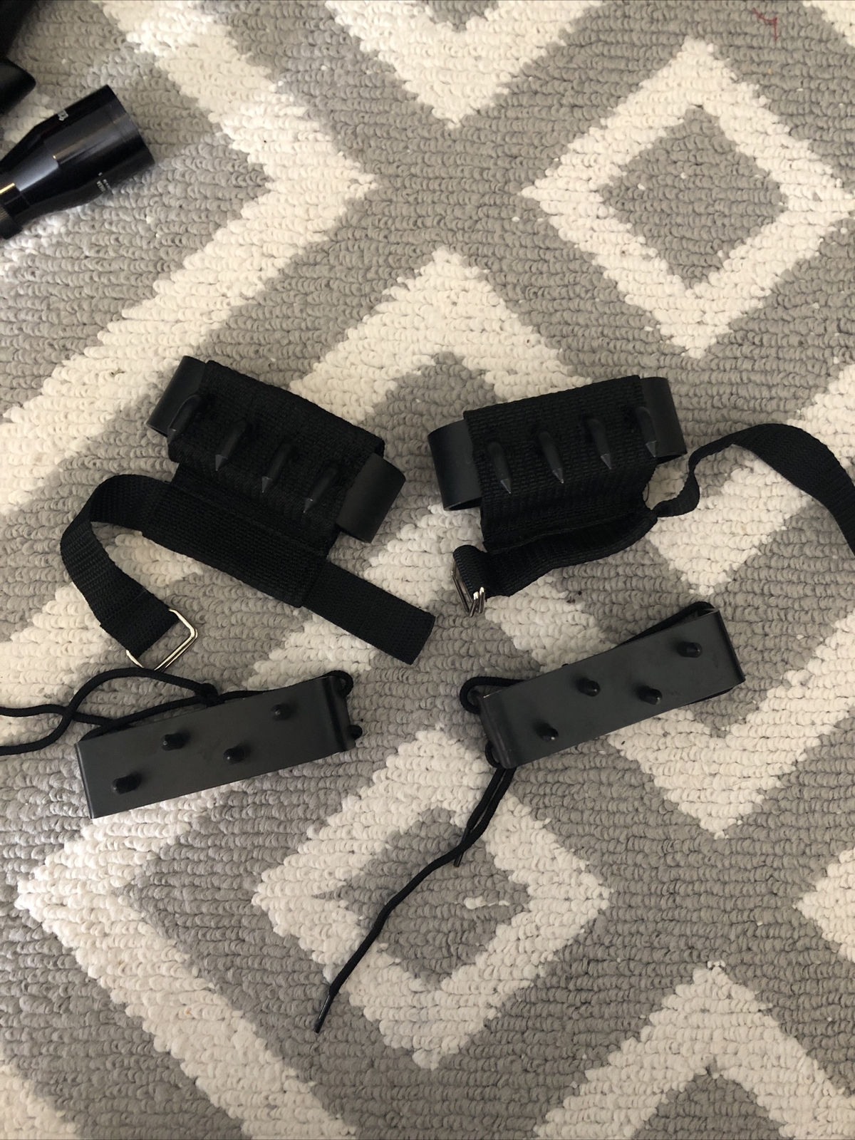 Pair of Ninja Gear Steel Hand Tiger Claw Shinobi Climbing Spikes AND ...