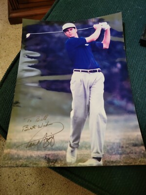 Paul Azinger autographed 8x10 hand signed To Bill nice collectable see ...