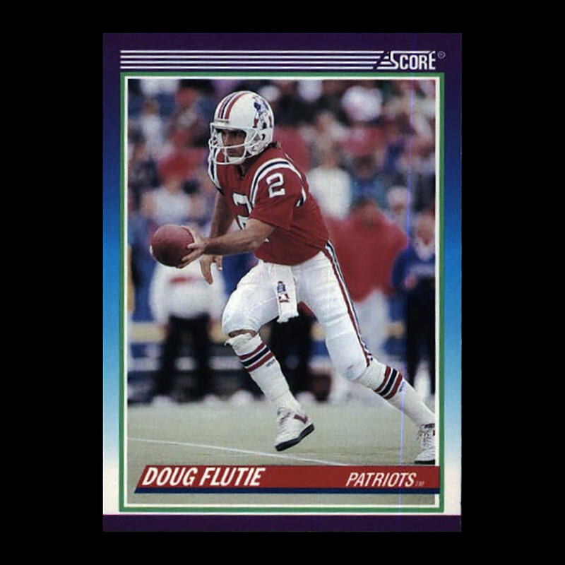 1990 Score Football #535 - Doug Flutie [Base] New England Patriots | eBay