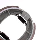 1PC Metal Spring Motorbike Brake Shoe Drum Pad for Motorcycle 90mm x ...