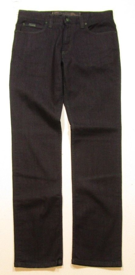 Armani Collezioni Men's J15 Regular Fit Dark Wash Straight Armani Collezioni Men's J15 Regular Fit Dark Wash Straight