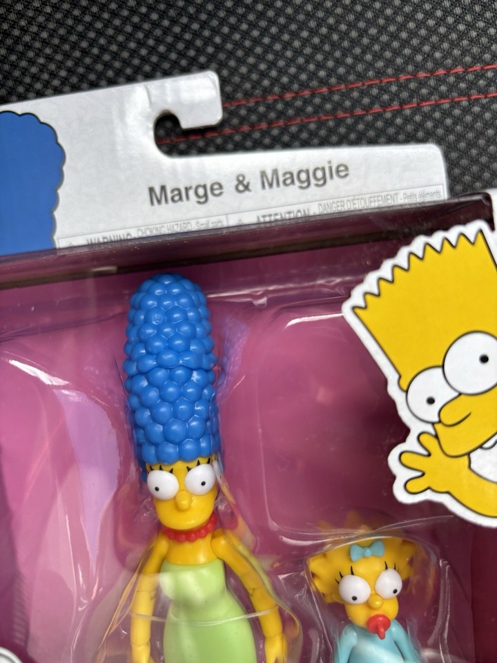 The Simpsons Marge and Maggie Action Figure (NEW + SEALED) | eBay UK