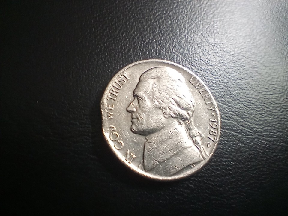 ERROR COIN CLIPPED NICKEL Clip Clipped Planchet ERROR COINS #1884 | eBay