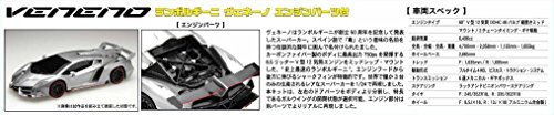 Fujimi 1/24 Real Sports Car No.94 Lamborghini Veneno w/Engine Model kit ...
