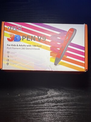 Black 3D Printing Pen, V9 By ITECH, | eBay
