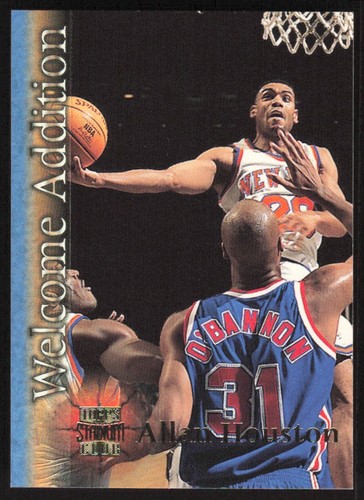 1996-97 Topps Stadium Club Welcome Addition Allan Houston #WA18 New ...