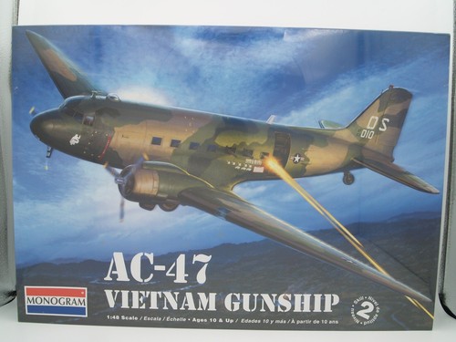 Monogram 1/48 AC-47 Vietnam Gunship Model Kit | eBay