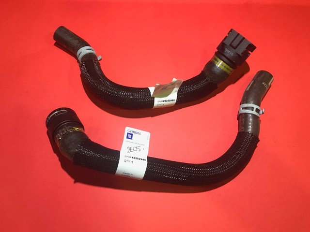 Genuine Holden Set of 2 Heater Hoses Ve Commodore V6 ALLOYTEC Modified ...