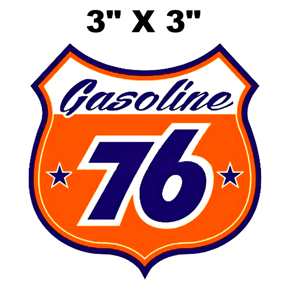 UNION 76 Sign Sticker Decal GAS MOTOR OIL DECAL Vintage Replica | eBay