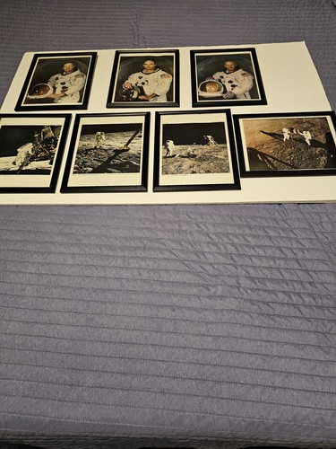 Apollo 11 Official NASA Pictures Collins, Armstrong, Aldrin 7 Photos | eBay