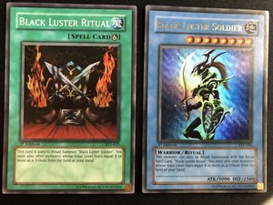 YuGiOh Black Luster Soldier & Ritual SYE-024 SYE-025 1st Edition Ultra ...