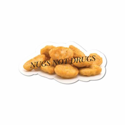 Nugs Not Drugs Sticker Decal Laptop Skateboard Funny Adult Joke | eBay ...