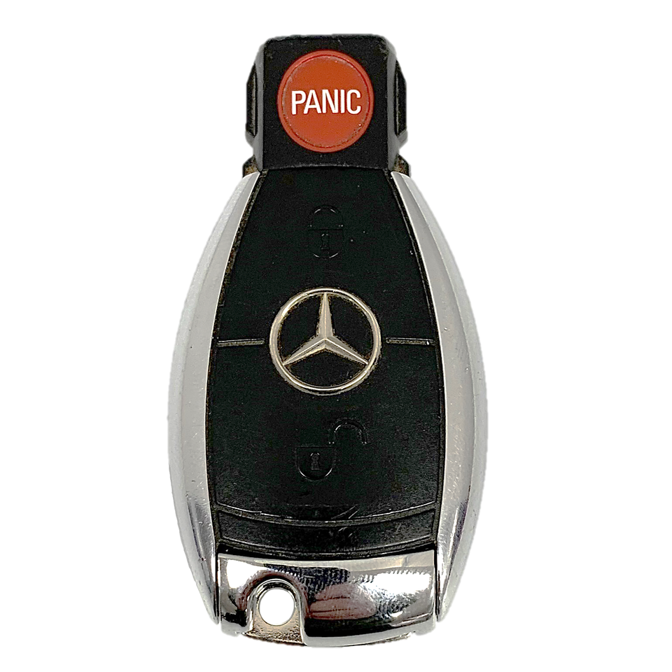 Mercedes Benz Keyless Remote 3 Button + UNCUT Key IYZ3317 | 3 Button ...