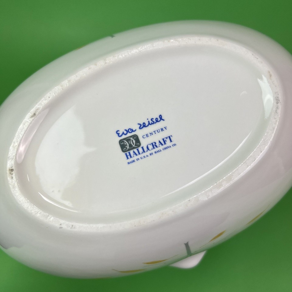 RARE Vintage Eva Zeisel Hallcraft Lidded Casserole Dish in Sunglow ...