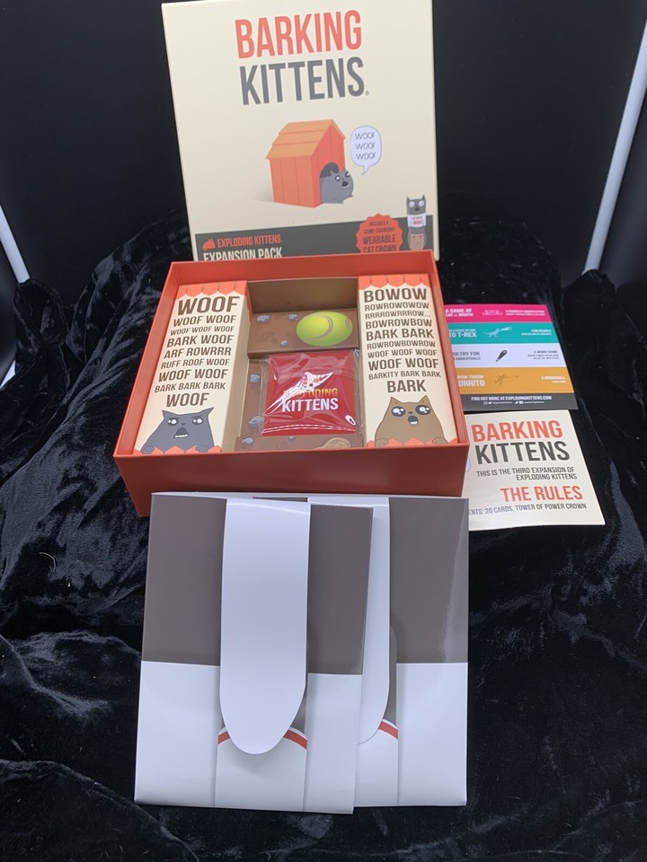 Barking Kittens Exploding Kittens Expansion Pack - Brand New | eBay