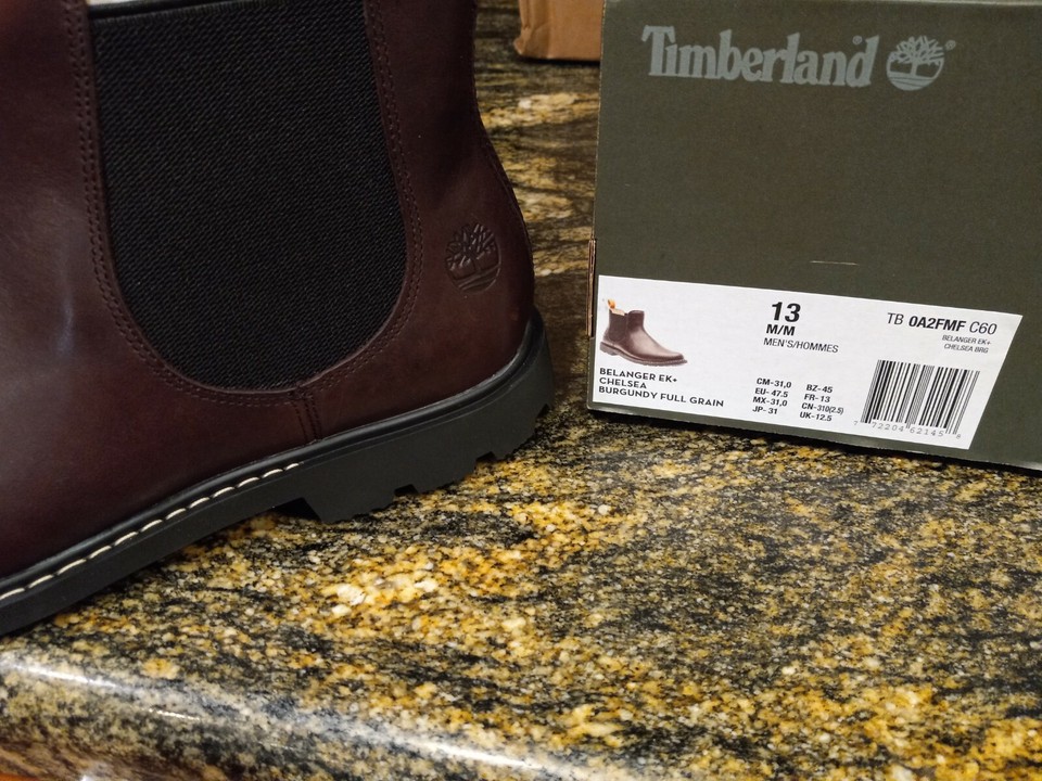 NEW $165 Mens Timberland Belanger EK+ Chelsea Boots, size 13 shoes | eBay